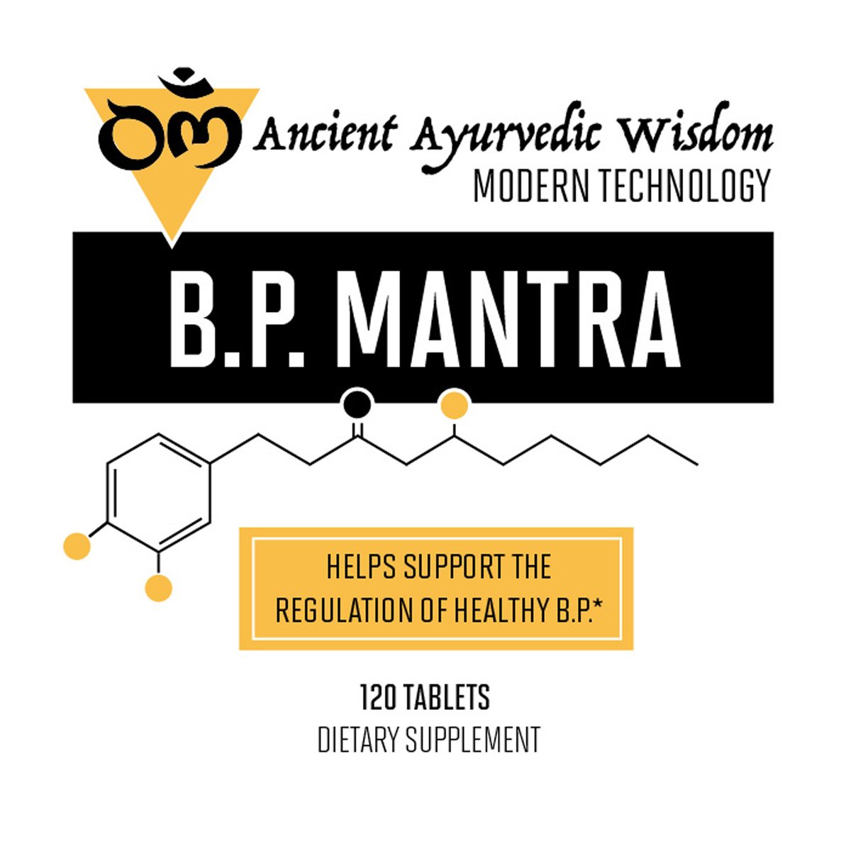 OM B.P. MANTRA - 120 Tabs – Omazing Products